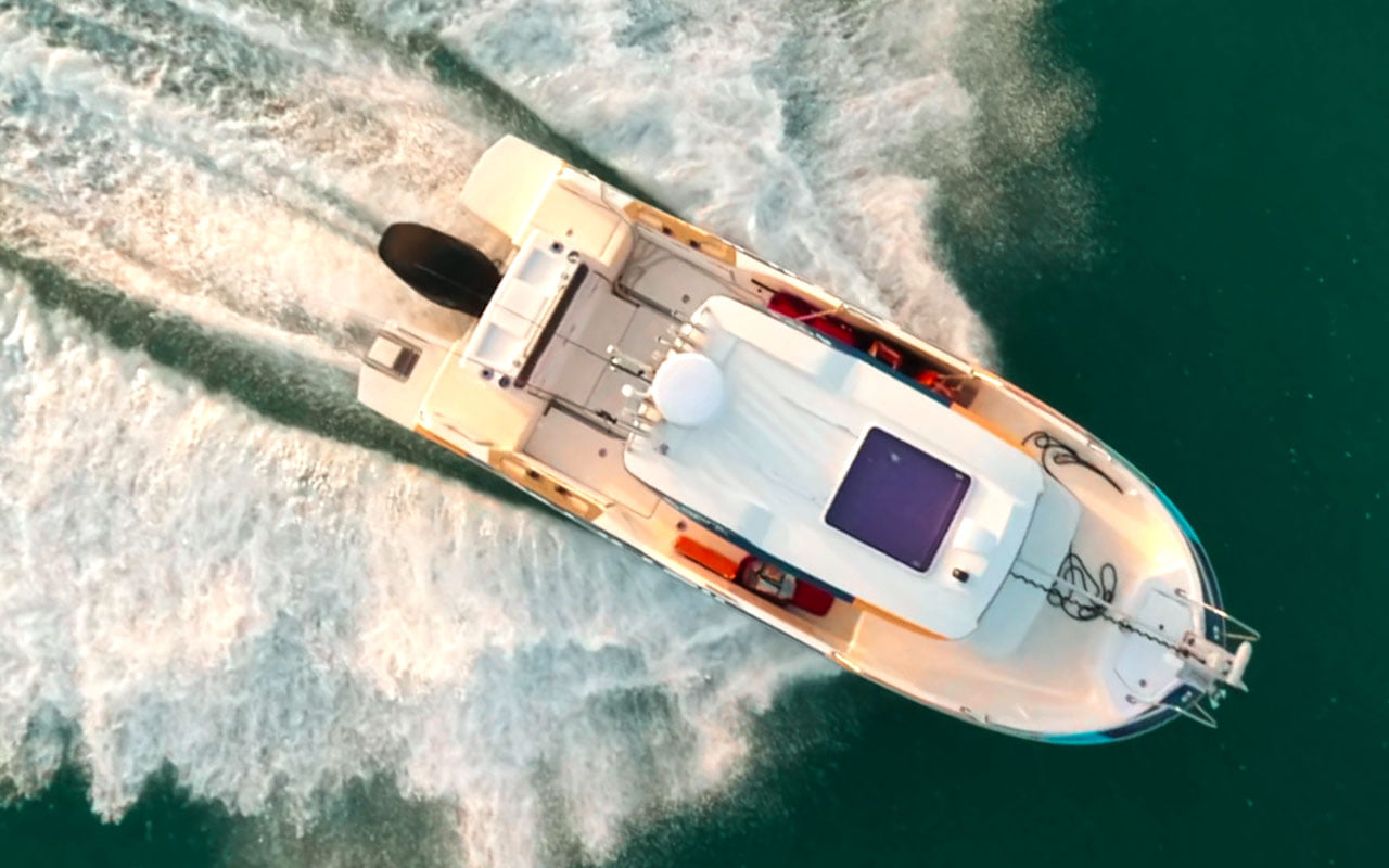 A Boat for Successful Sea Fishing with Comfort and Safety